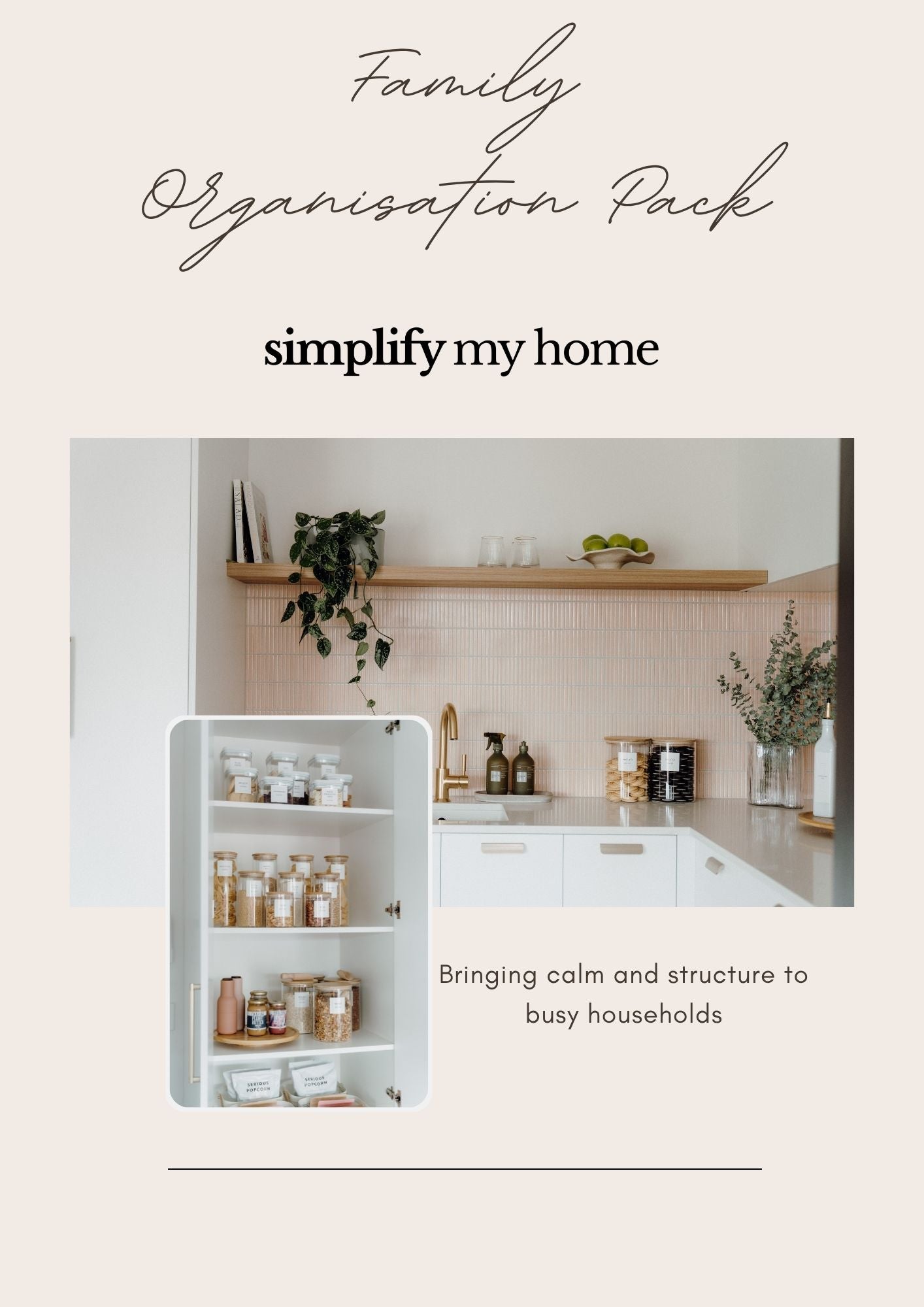 Simplify My Home Family Organisation Pack – SIMPLIFY MY HOME