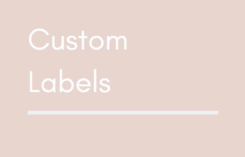 Custom Labels - Medium (Standard size) – SIMPLIFY MY HOME